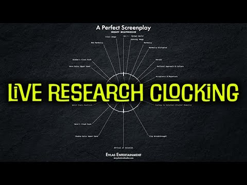 Live research clocking with our Storyclock app - YouTube