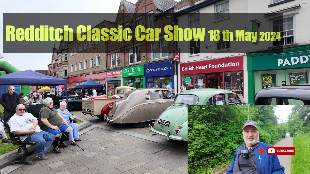 Redditch Classic Car Show 18 may 2024 - YouTube