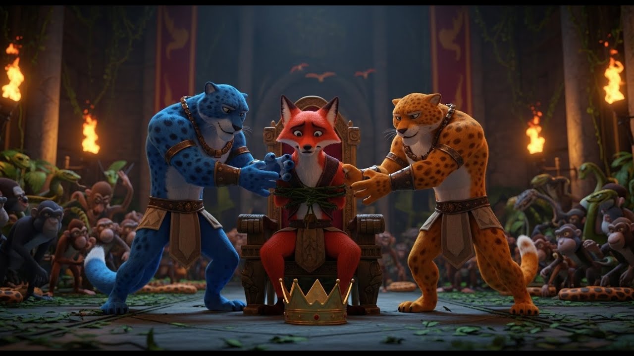 सत्ता के लिए भाई का धोखा 😭 | Jungle Throne Betrayal Story - YouTube