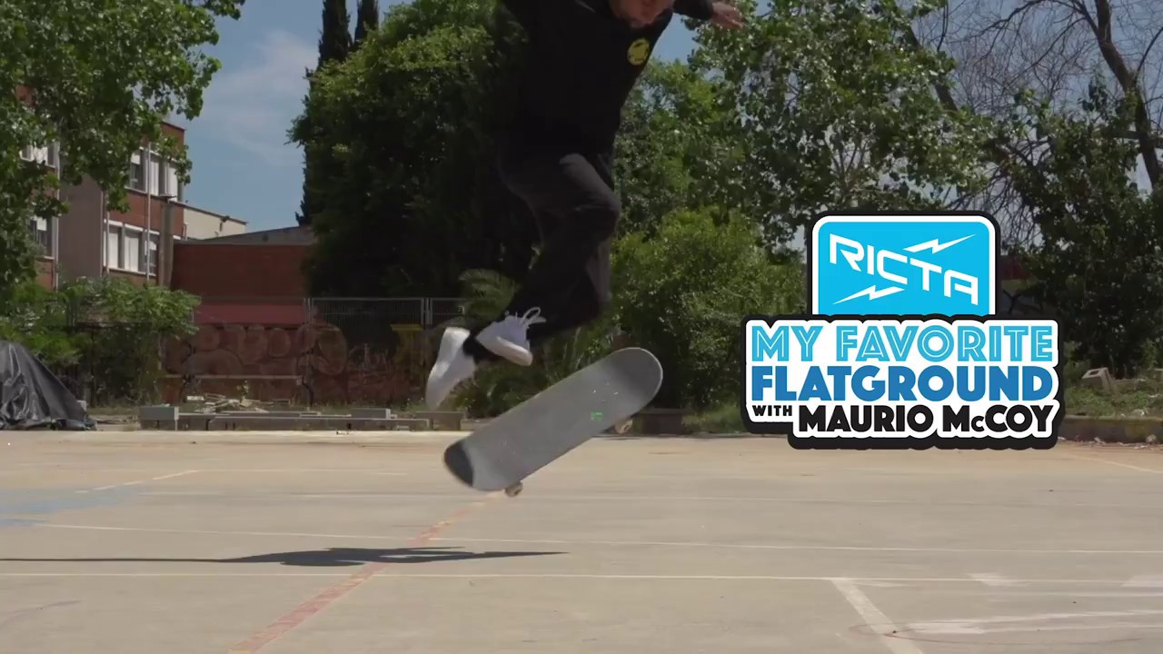 Maurio McCoy's Favorite Flatground Trick | Switch 360 Flip - YouTube