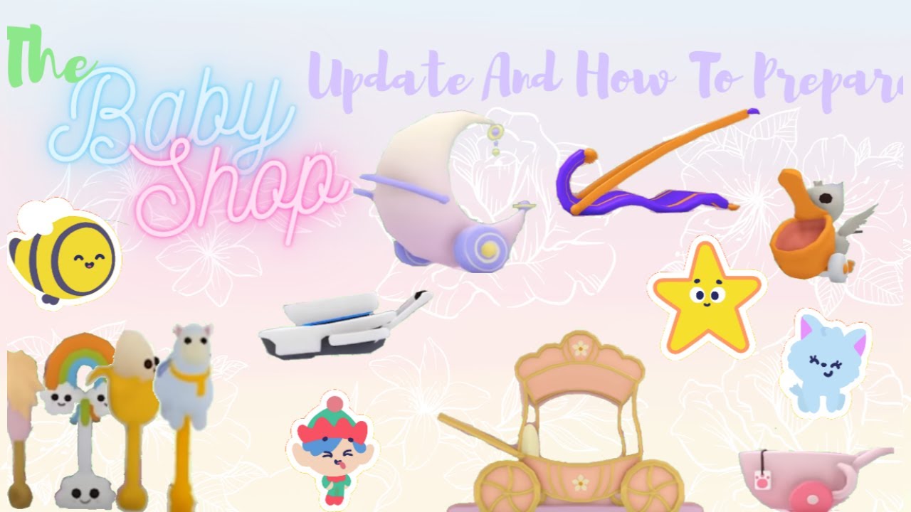 The Baby Shop Update In Adopt Me And How To Prepare - YouTube