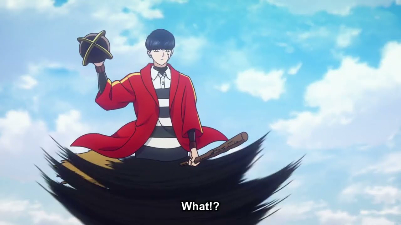 Mash found a way to fly - Mashle Magic and Muscles - YouTube