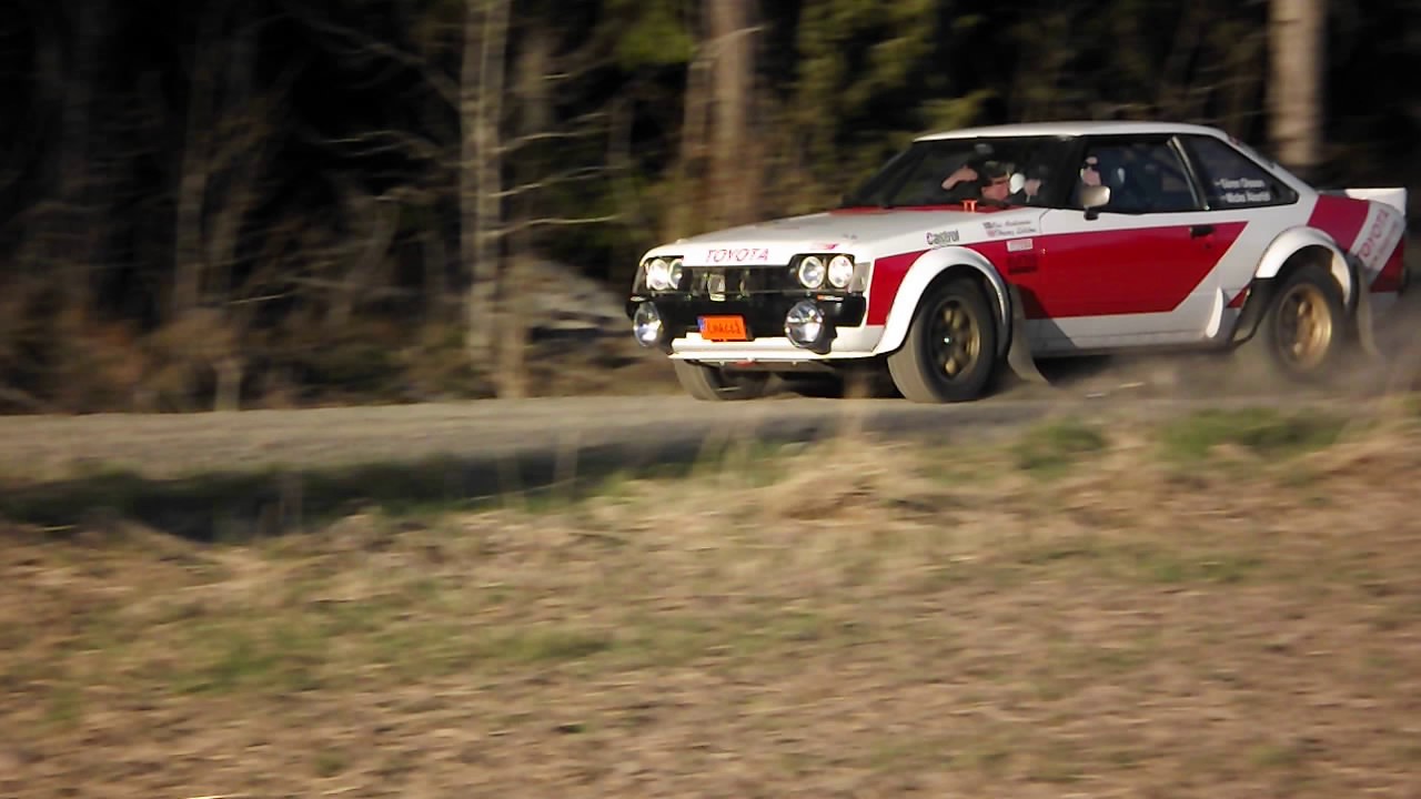 Toyota Celica RA 40 Rally Classic test day - YouTube