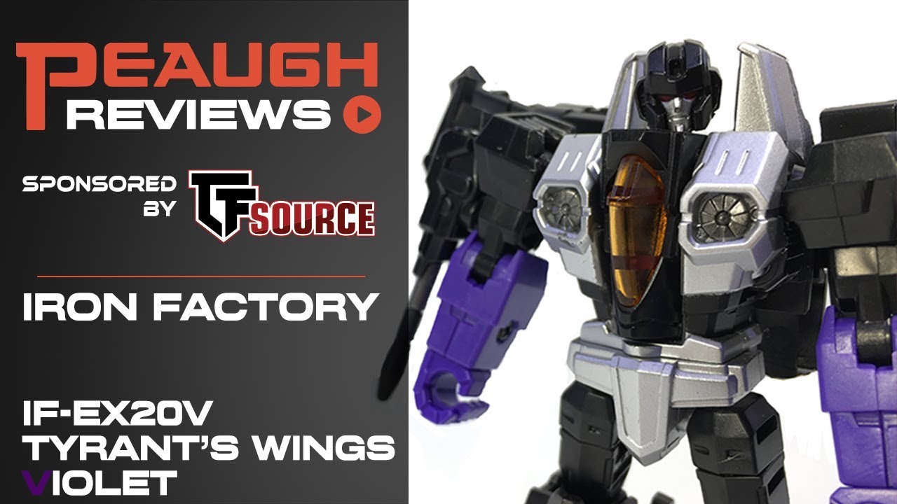 Video Review: Iron Factory IF-EX20V - Tyrant's Wings VIOLET - YouTube