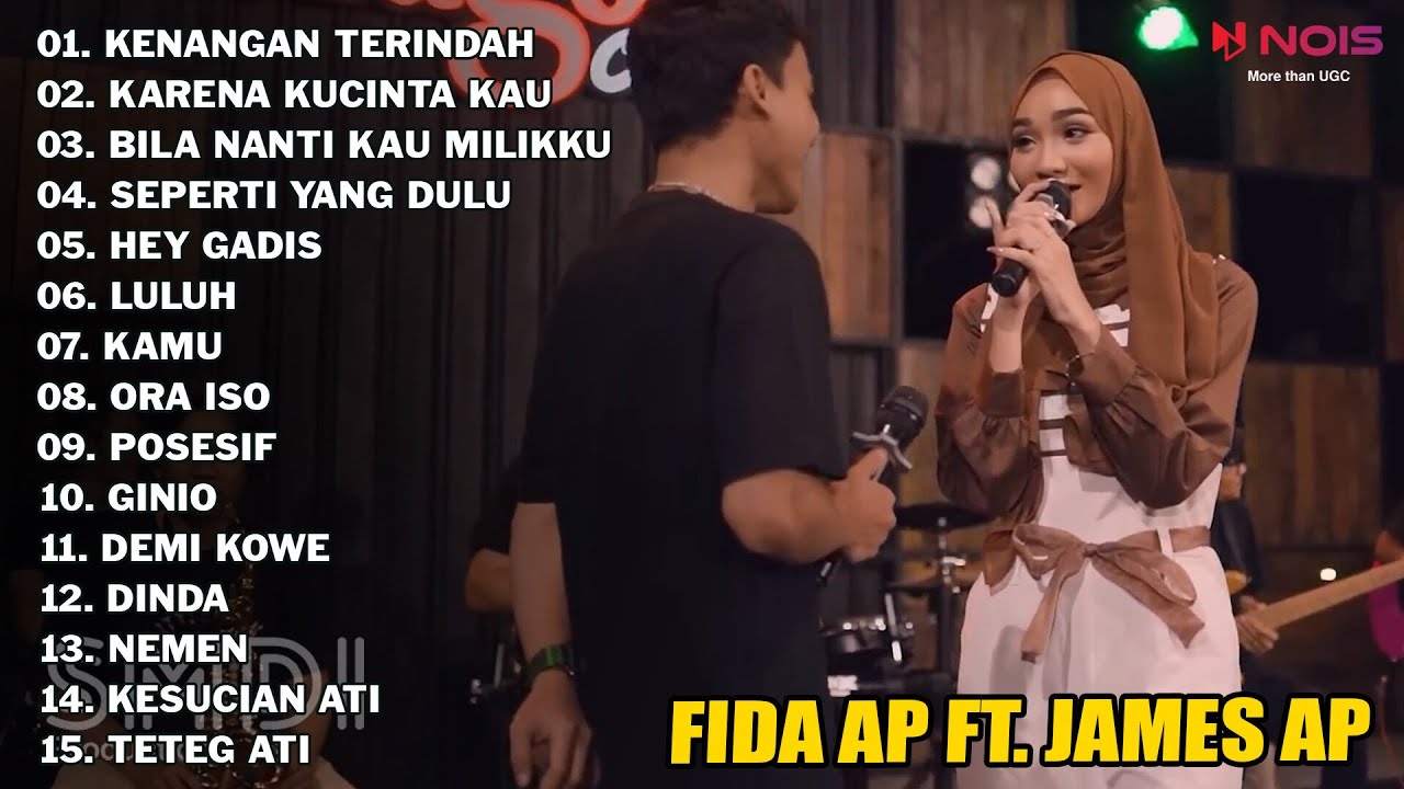 FIDA AP FT. JAMES AP "KENANGAN TERINDAH" | FULL ALBUM TERBARU 2023 ...