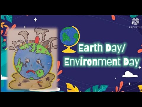 Sad Environment/Earth 🌎 || Easy Drawing - YouTube
