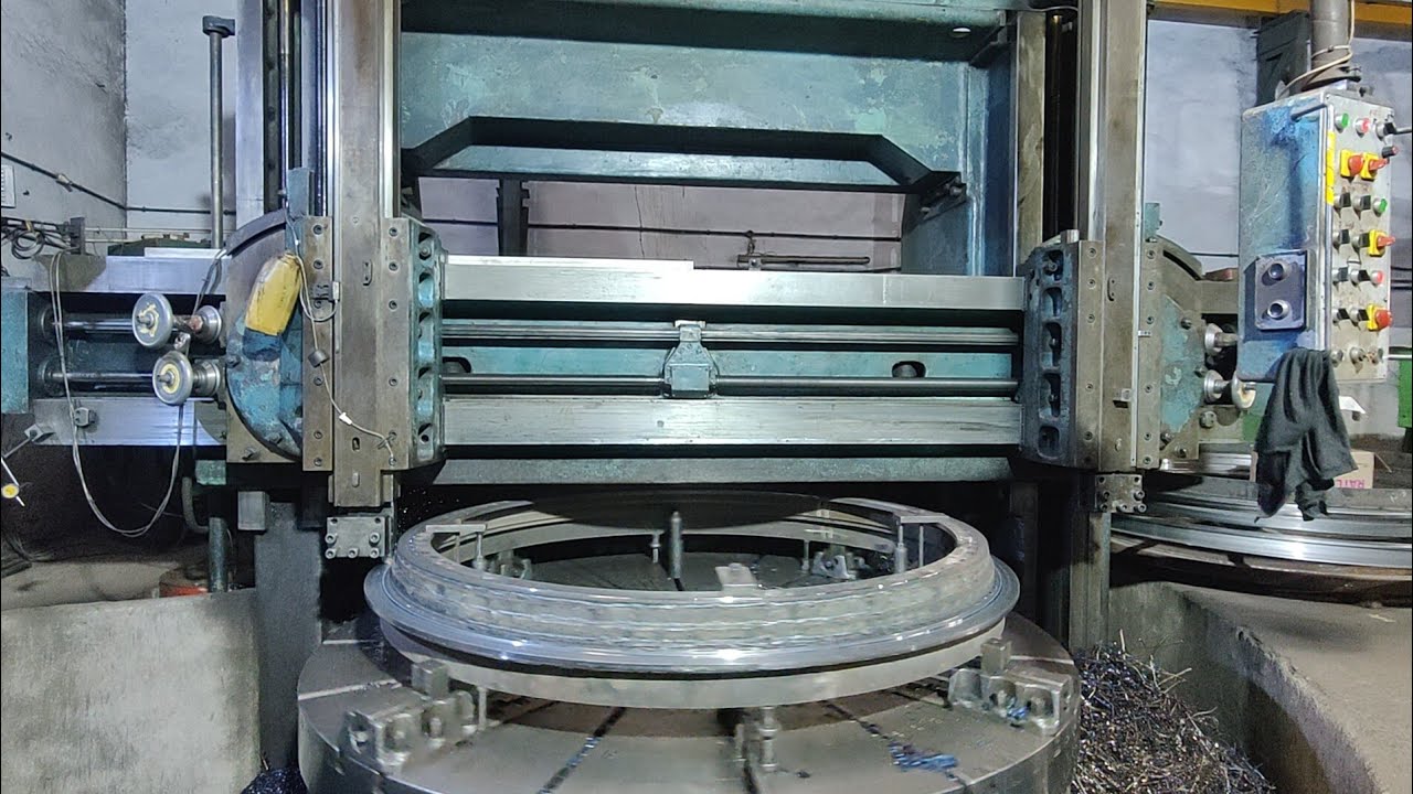 vertical lathe machine || vtl machine || Biggest lathe machine || New ...