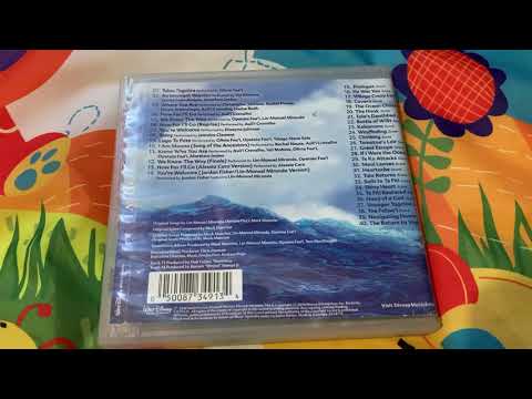 Original Motion Picture Soundtrack Disney Moana CD Overview 📀 Australia ...