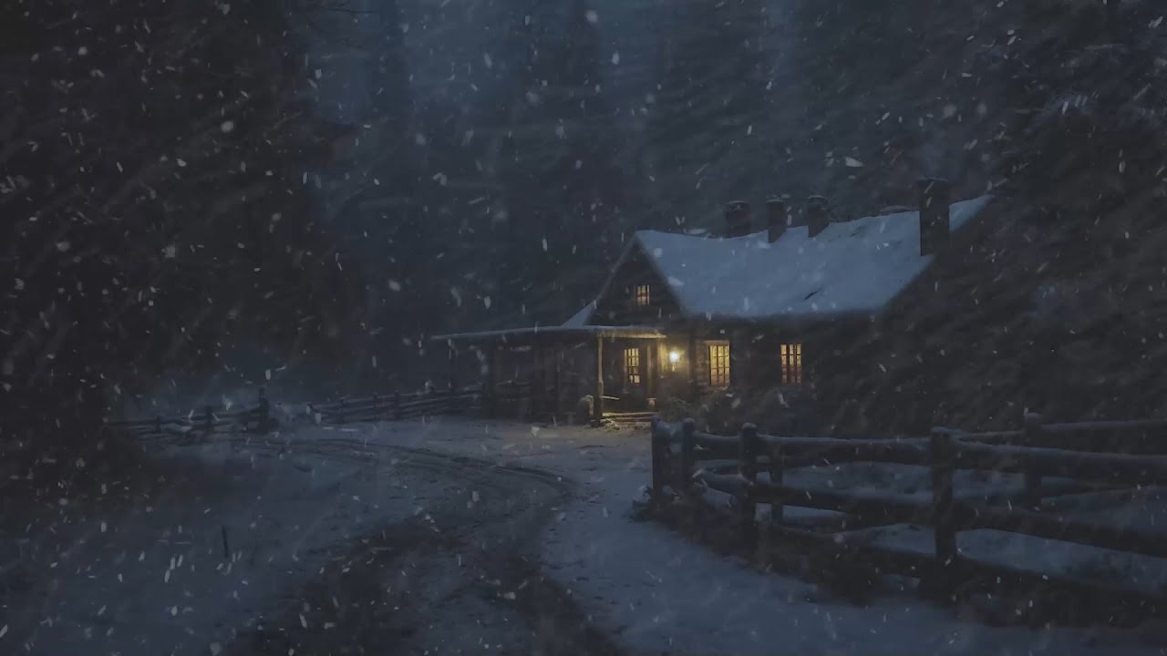 Frozen Winter Storm Ambience: Howling Wind, Snow, and Cold for ...