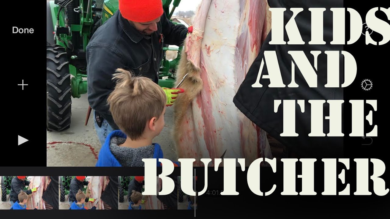 Kids and the butchering of animals and why we raise and butcher our own ...