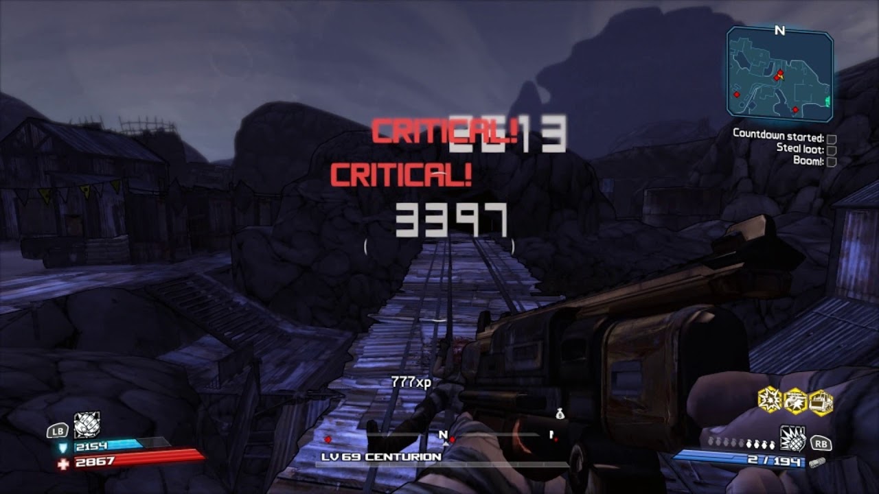 Borderlands 1 Remastered Level 69 Sledge Shotgun Farming Drop - YouTube