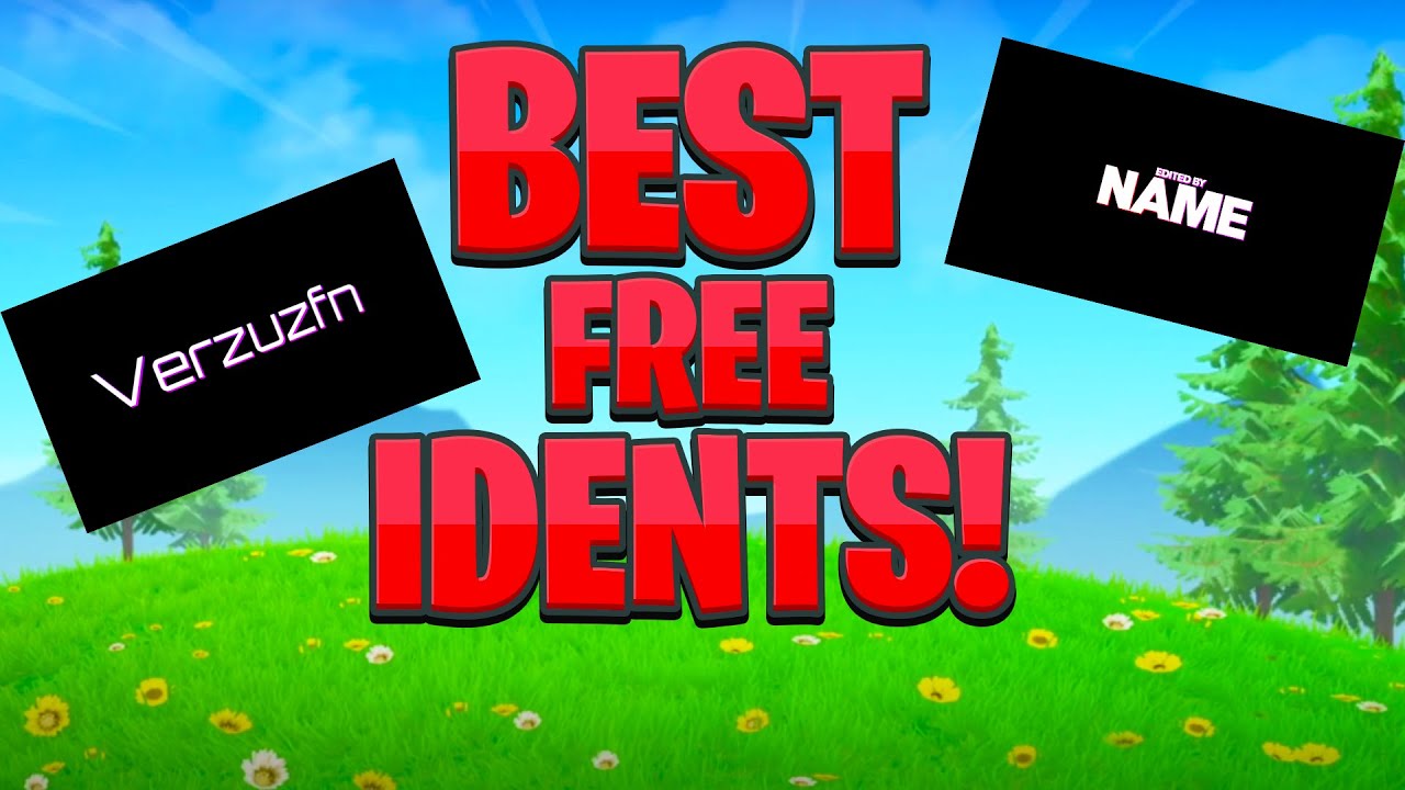 The BEST FREE "EDITED BY" Ident Templates (3 FREE Idents!) - YouTube
