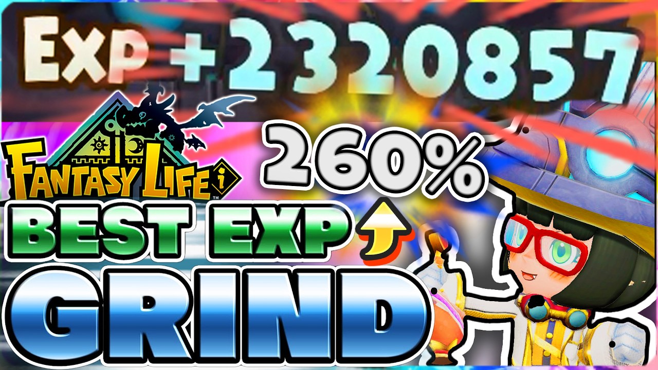 How I Get 260% EXP in Fantasy Life i with Alchemist — Level 100 EXP ...