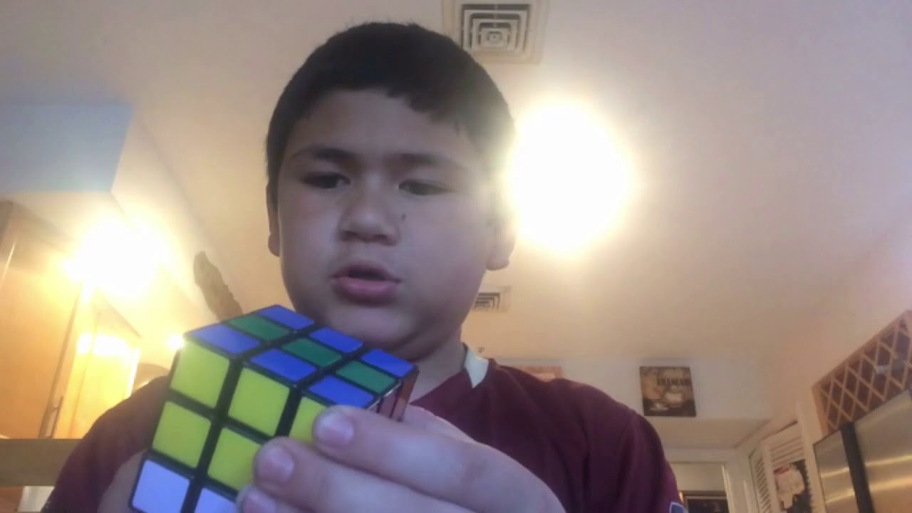 Rubik’s cube Checkerboard pattern - YouTube