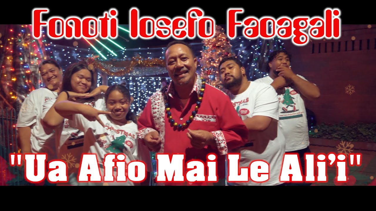 Fonoti Iosefo Faoagali - Afio Mai Le Ali'i (Lyric Video) - YouTube