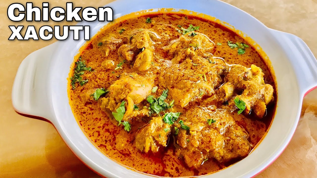 Chicken xacuti/Goan chicken xacuti recipe/Vijayalaxmi.A.Kalburgi - YouTube