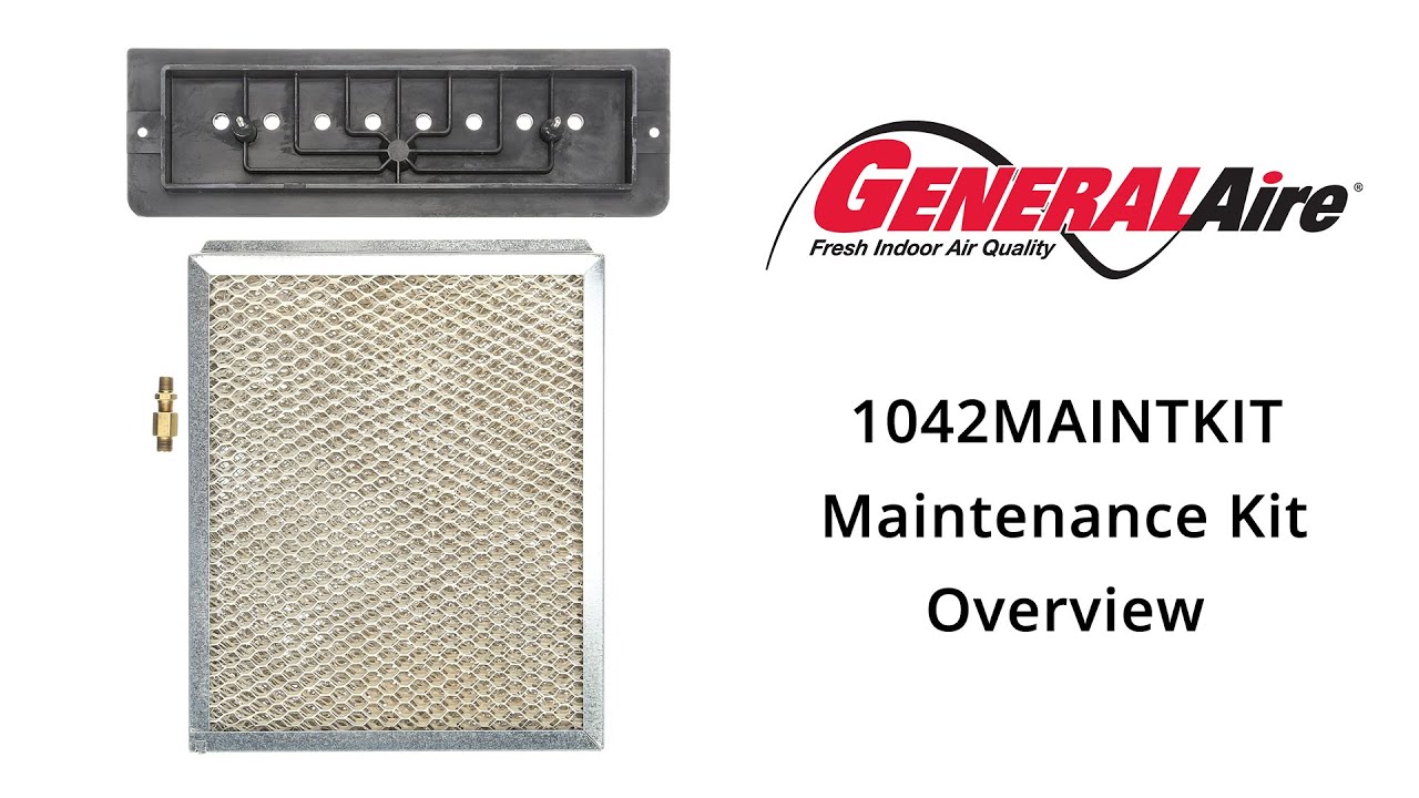 GeneralAire 1042 Series Tune Up Kit Overview - YouTube