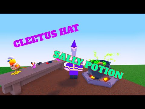 HOW TO GET CLEETUS HAT AND SALLY POTION IN WACKY WIZARDS - YouTube