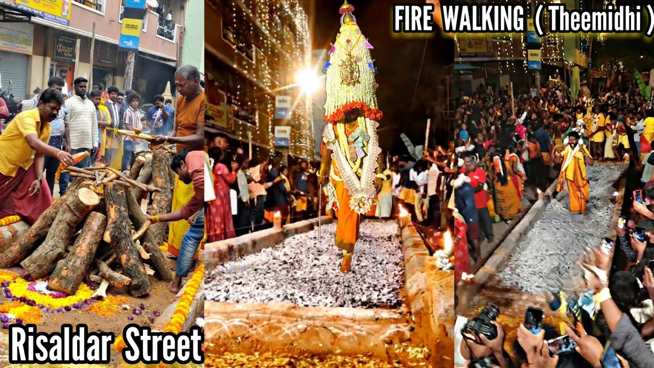 Fire Walking 2022 (Theemidhi) | Shri Arul Mighu Mariamman Temple | 47th ...