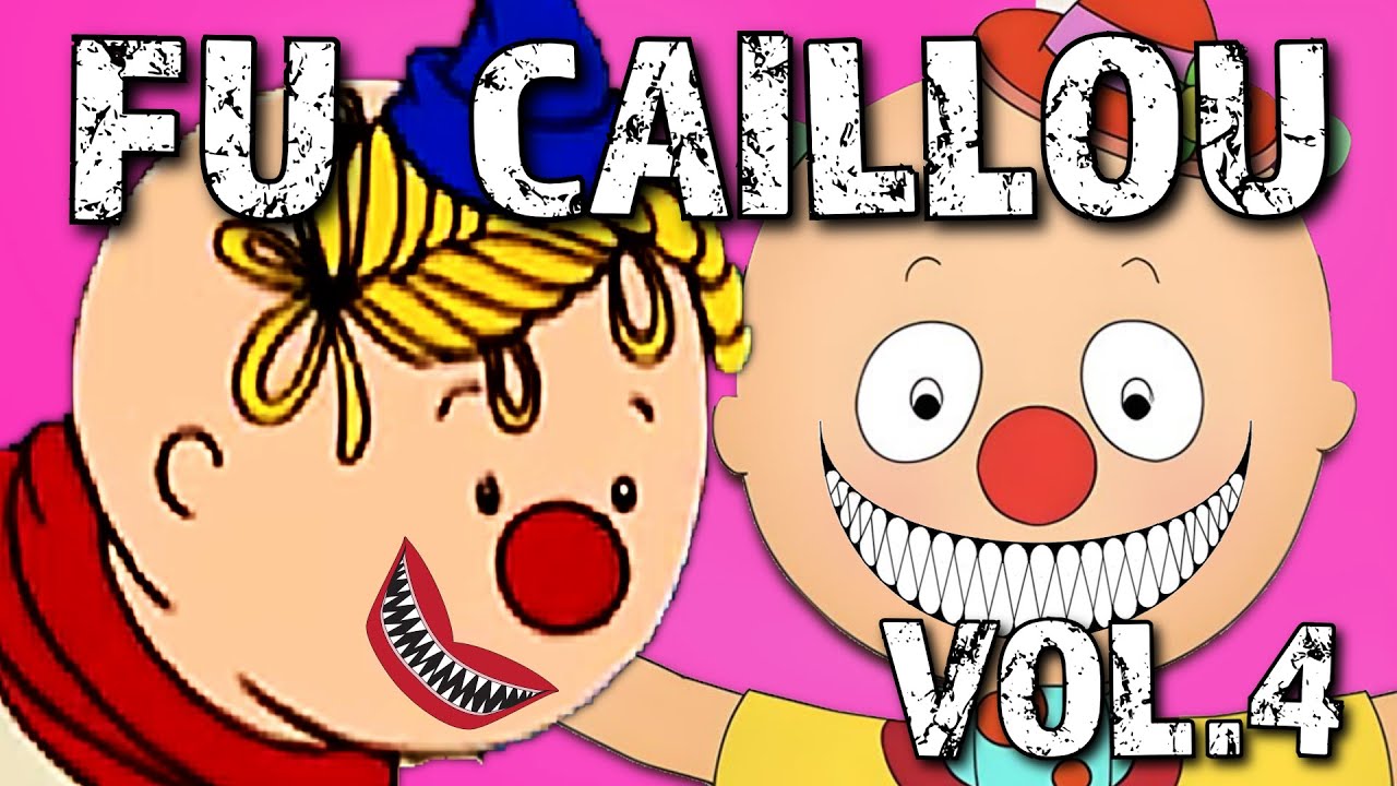 CAILLOU IS A KILLER CLOWN - YouTube