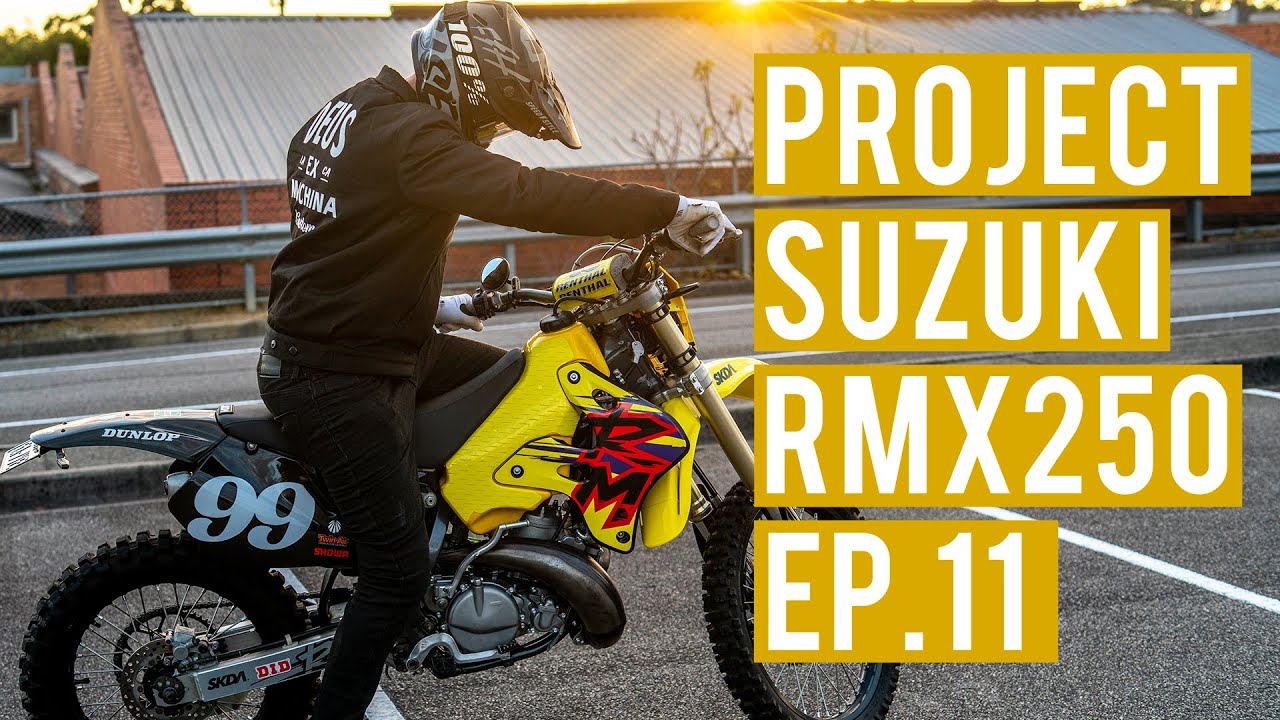 Suzuki RMX250 Rebuild Ep.11 (build complete) Road Legal RM250!? - YouTube