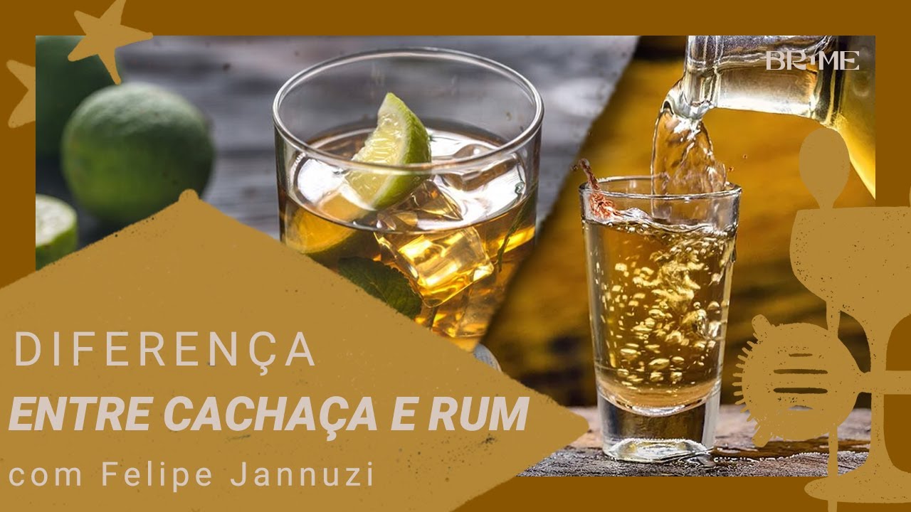 Qual a diferença entre Cachaça e Rum - YouTube