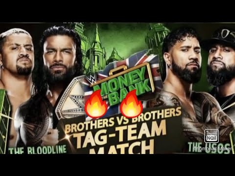 FINALLY 🔥 🔥 BROTHERS VS BROTHERS MATCH CONFIRMED CIVIL WAR. BOBBY ...