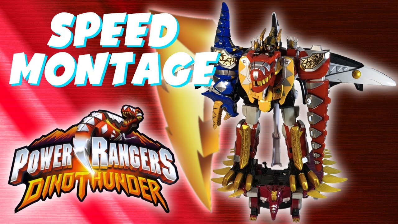 DINO RAGE MEGAZORD POWER RANGERS DINO THUNDER ( ver US ) - YouTube