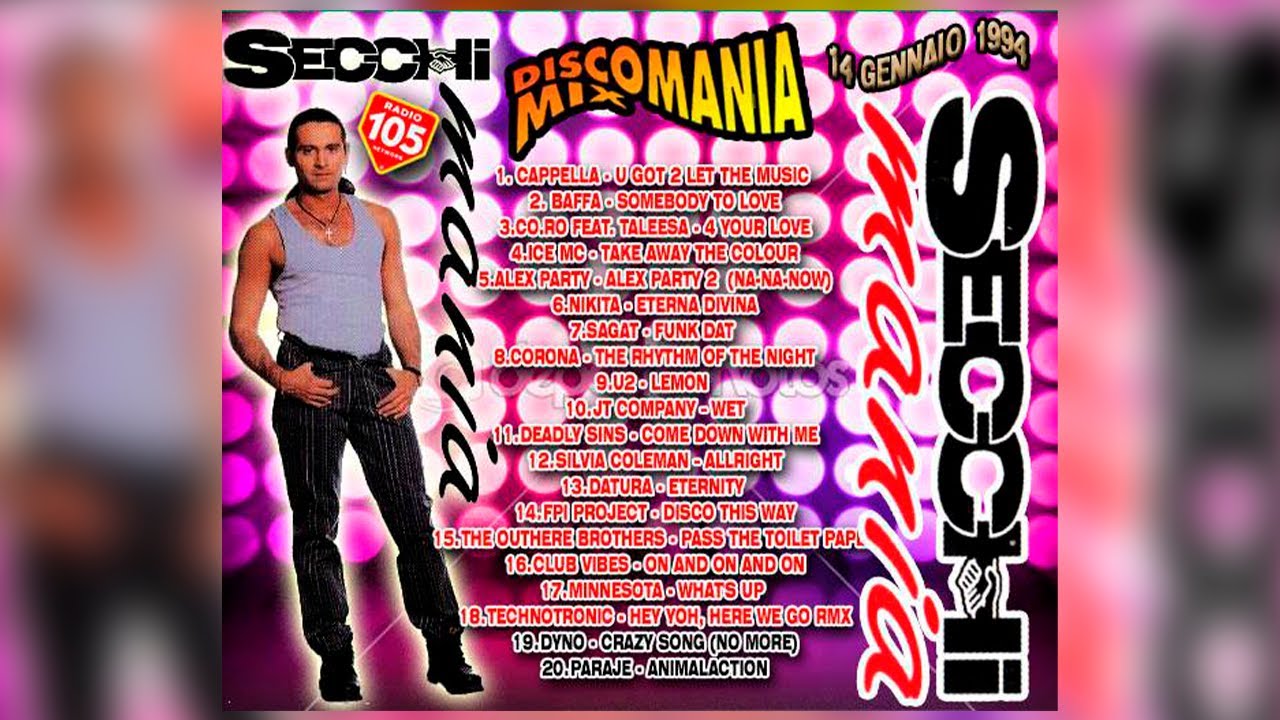 Discomania Mix 14 Gennaio 1994 - YouTube