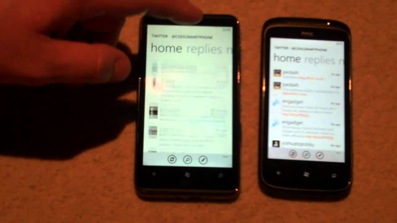 Windows Phone 7 App Switching / Multi-tasking - YouTube