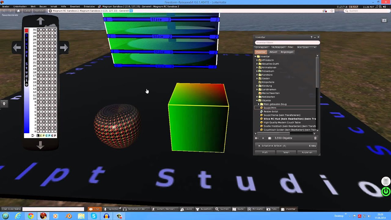 Let's Play Second Life #45 - Sculpt Studio Tipps & Tricks: geformten ...