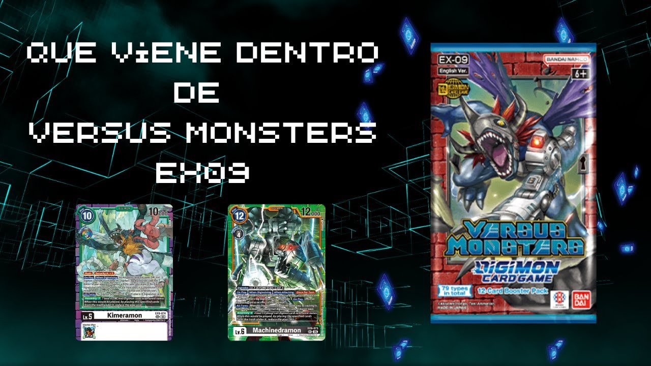Que viene dentro de Versus Monsters? (EX09) - YouTube