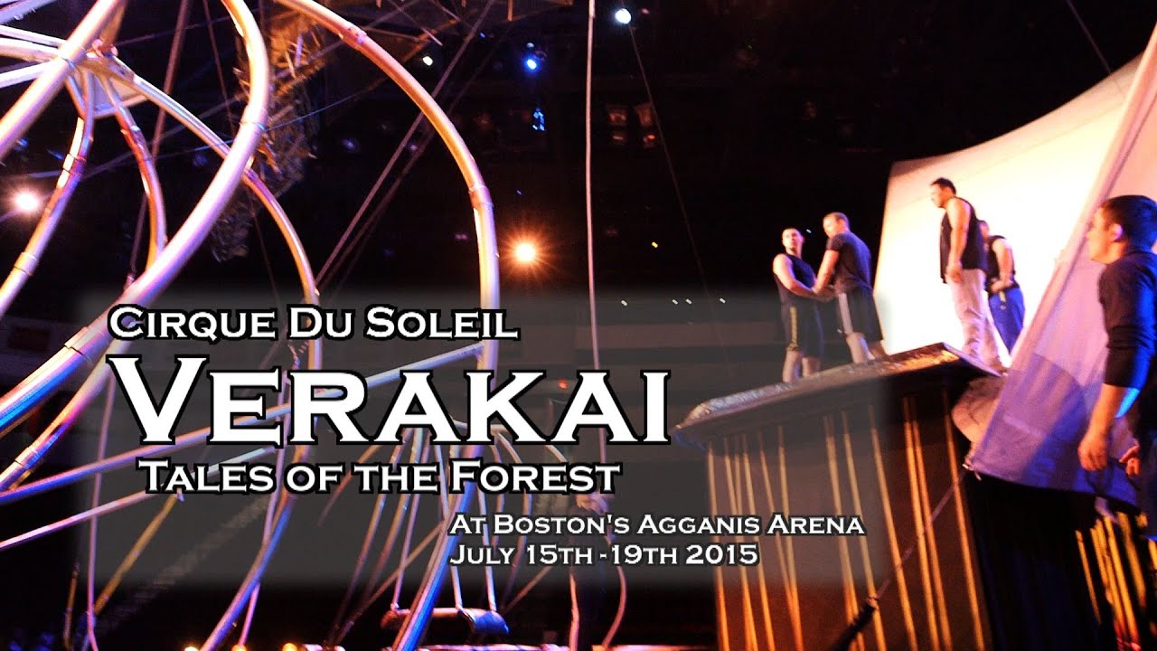 Cirque du Soleil Varekai Opens at Boston Agganis Arena - YouTube