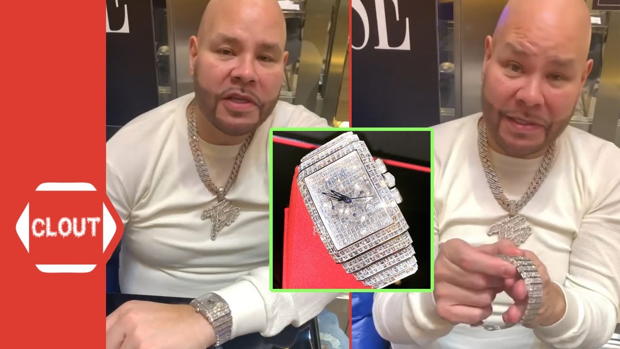 Fat Joe Shows Off His New $4 Million Dollar Watch! - YouTube