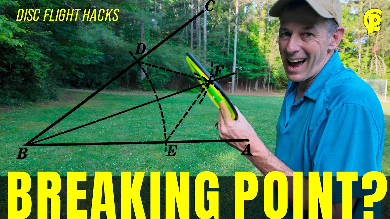What is your disc's breaking point? Disc flight hacks | Disc Golf Tips ...