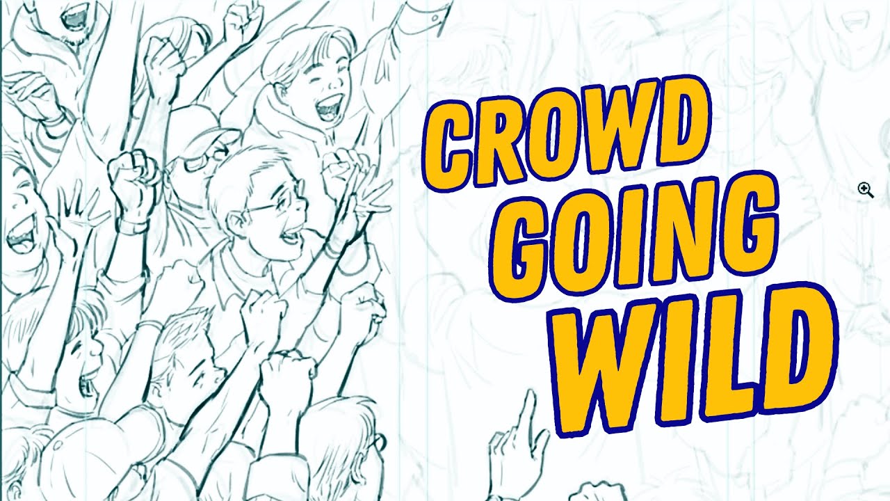 Having The Patience to Draw Crowds (Part 1) - Sketching People for The ...