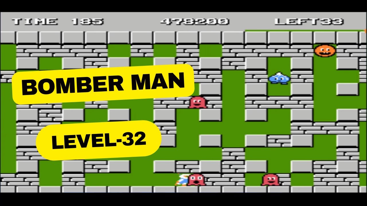 🔥Bomberman's Ultimate Test: Level 32 Gameplay on NES Emulator! - YouTube