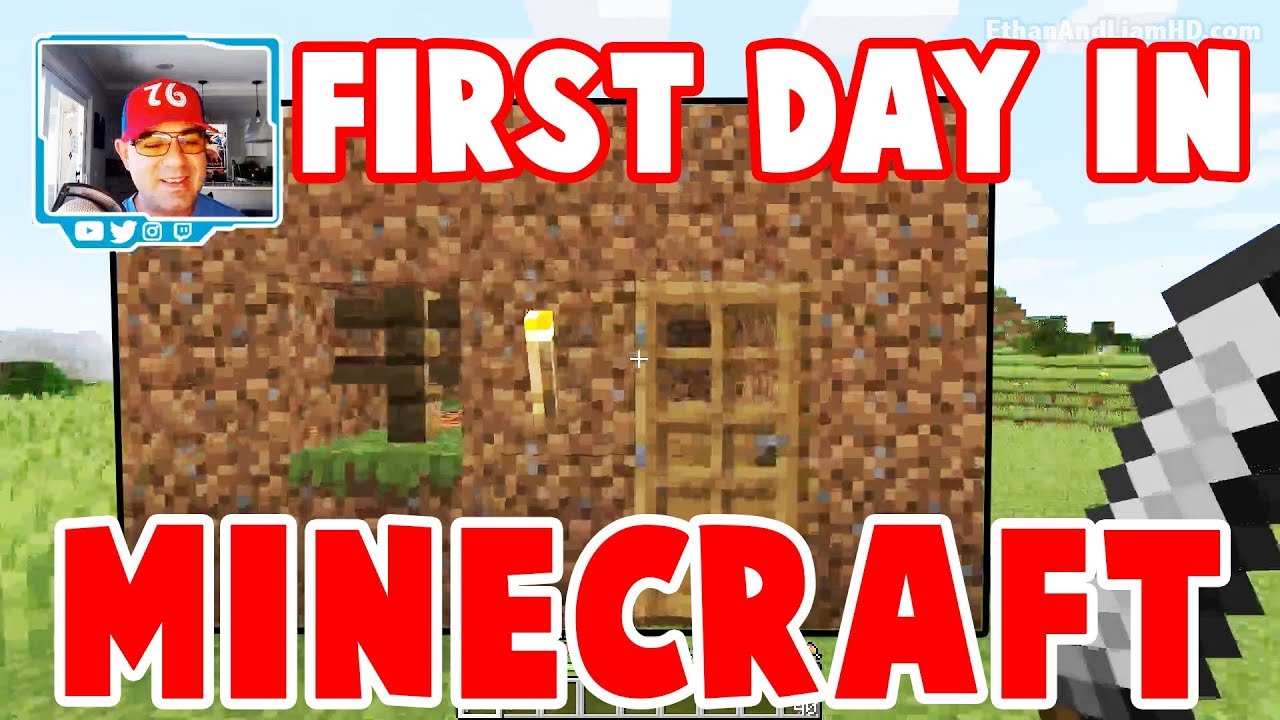 Survive Your First Day in Minecraft - YouTube