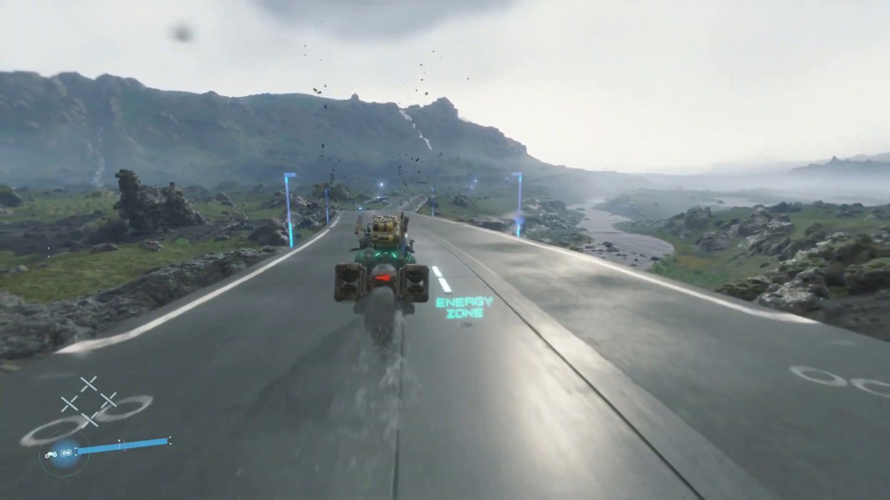 DEATH STRANDING UC Route 23 レイク・ノットシティからサウス・ノットシティまで - YouTube