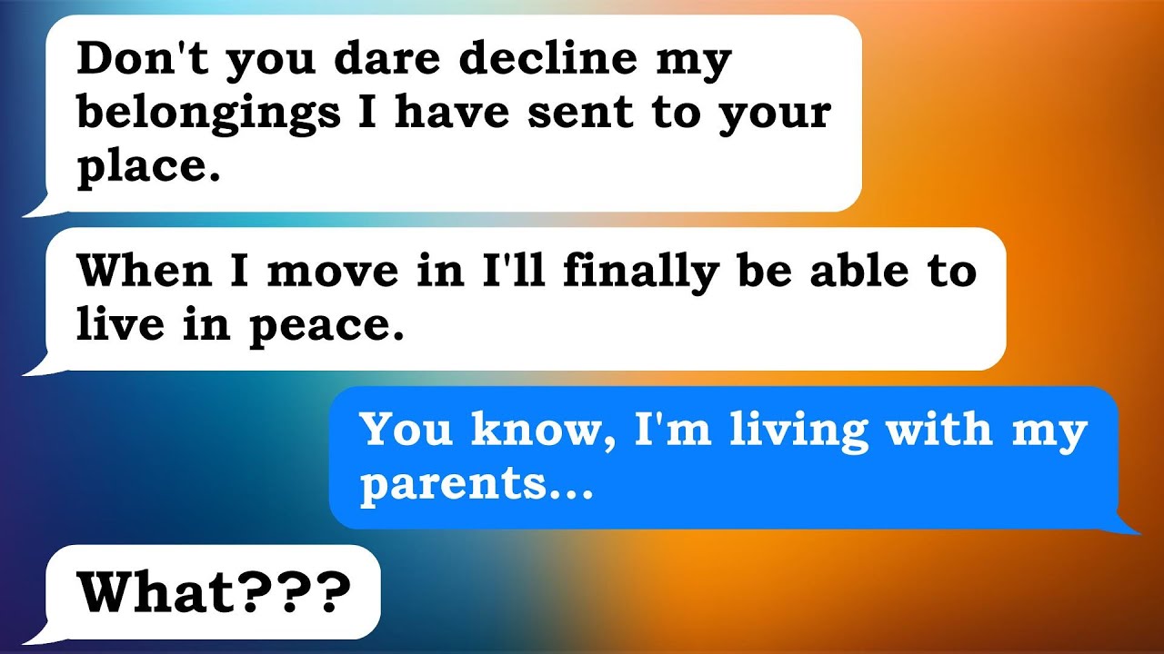 My frantic mother-in-law came to express her desire to live with my ...