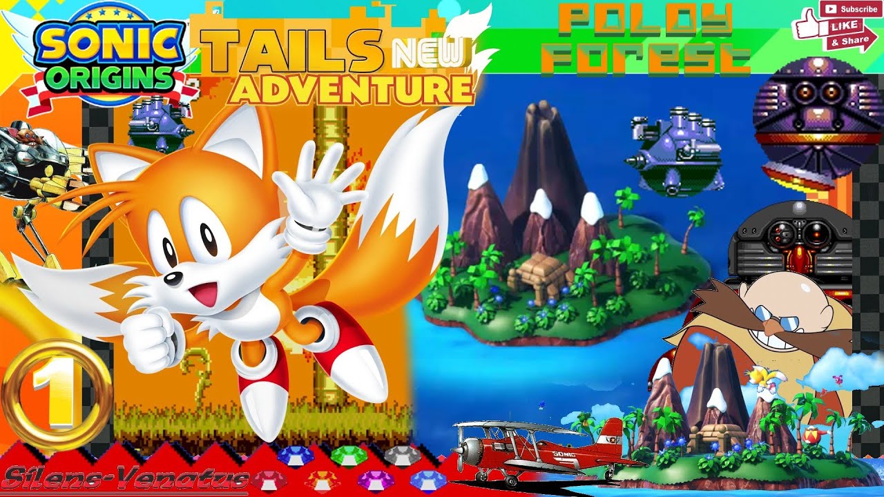 TAILS NEW ADVENTURE - 1: Poloy Forest [SONIC ORIGINS] - YouTube