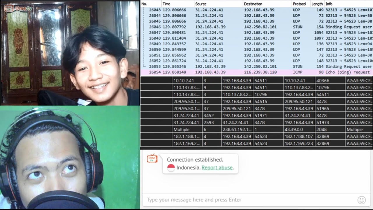 HACK OME.TV PART 2 ~ MELACAK LOKASI MANUSIA OME.TV - YouTube