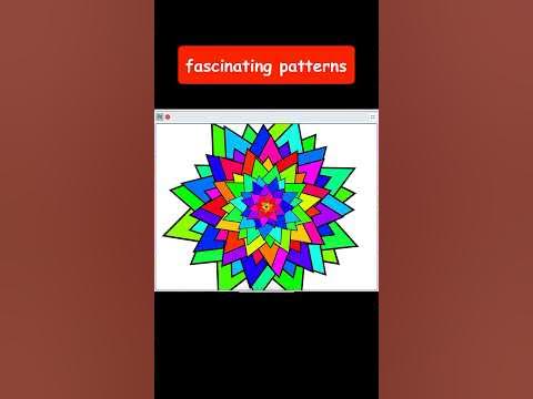Stained Glass Patterns with Scratch Coding #scratch #scratchtutorial #scratchprogramming #shorts ...