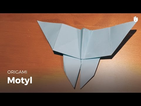 Dowiedz się, jak łatwo zrobić origami - Motyl