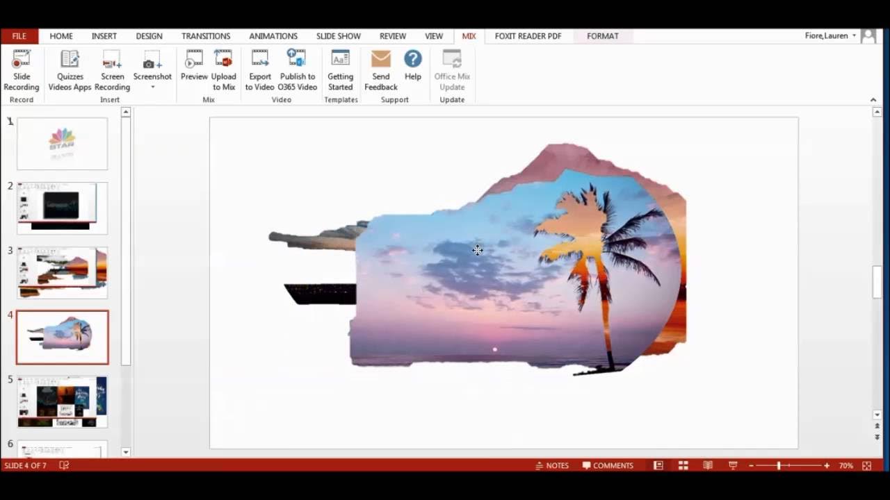 PowerPoint photo editing tutorial - YouTube