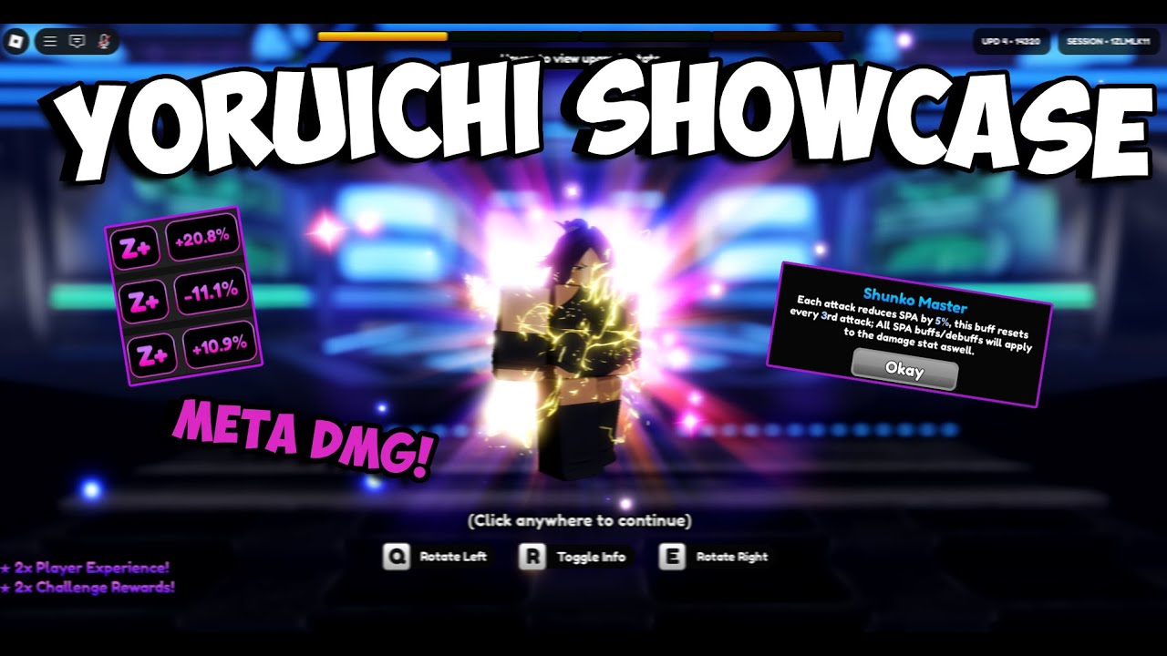 (ANIME VANGUARDS) YORUICHI SHOWCASE BLEACH UPDATE - YouTube