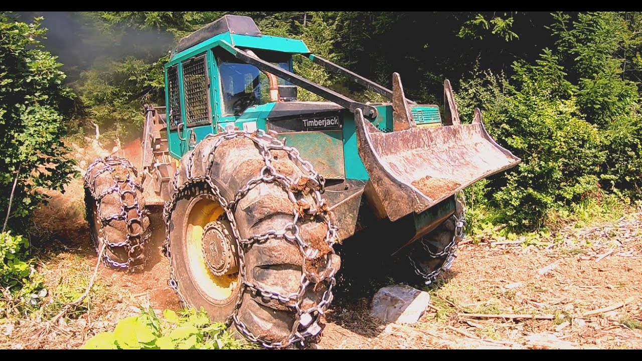 Timberjack 450C - YouTube