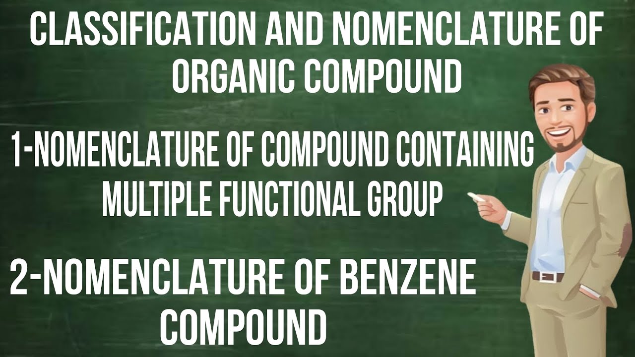CLASS 11 CHEMISTRY | CLASSIFICATION AND NOMENCLATURE OF ORGANIC ...