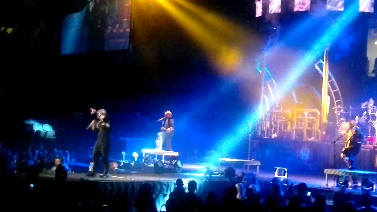 RED- Release The Panic Live @Winter Jam 2012 Ontario CA - YouTube