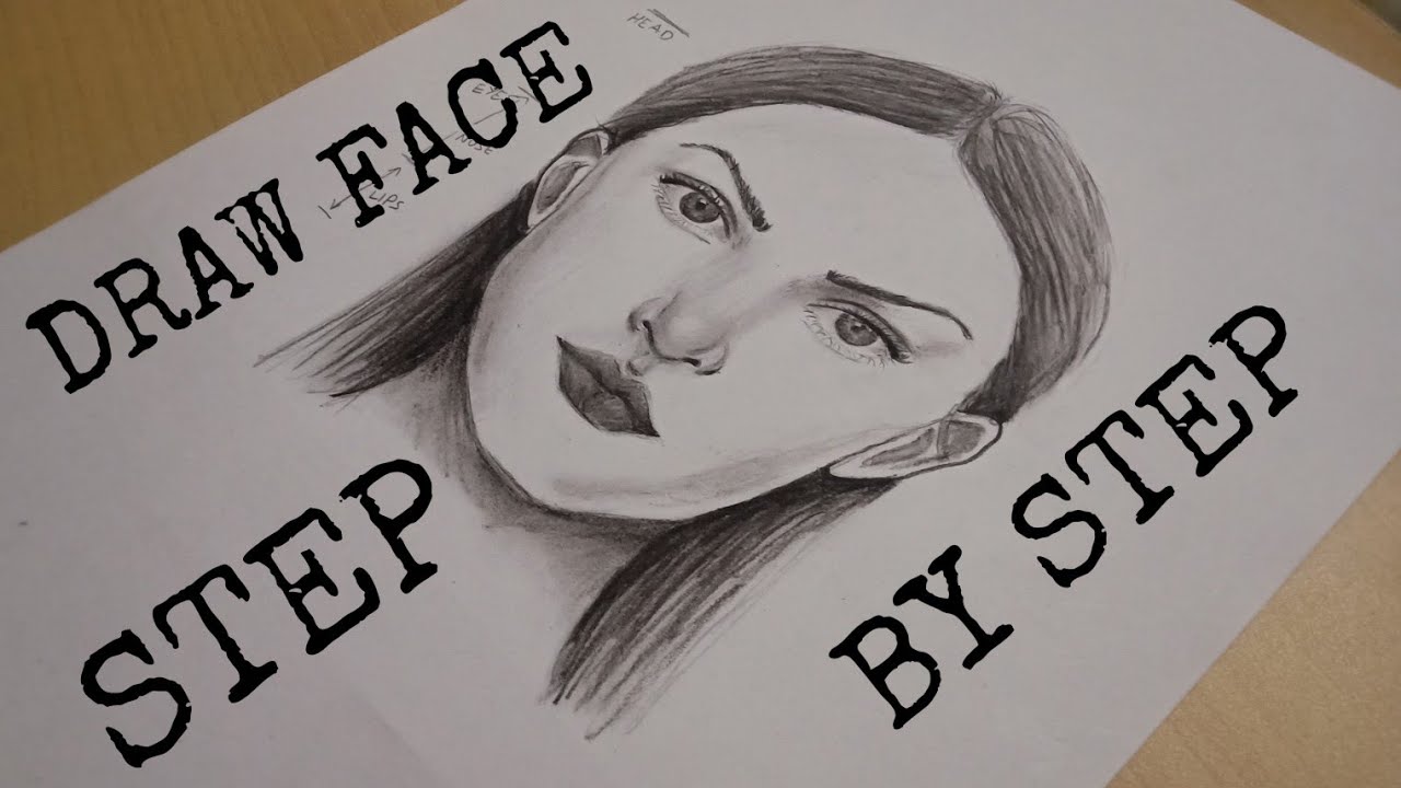 DRAW LIKE A PRO || FACE TUTORIAL || STEP BY STEP - YouTube